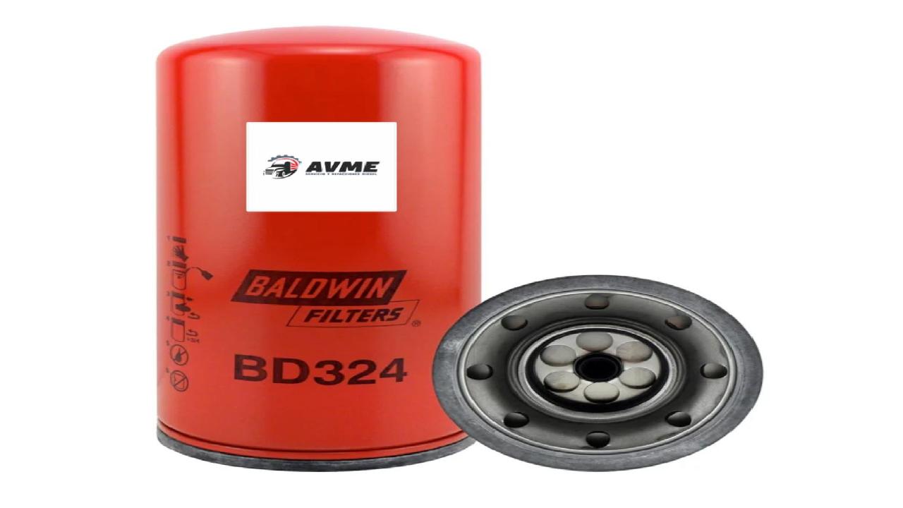 FILTRO DE ACEITE BD324 Para DETROIT DIESEL CUMMINS Equivalencia 51741 ...