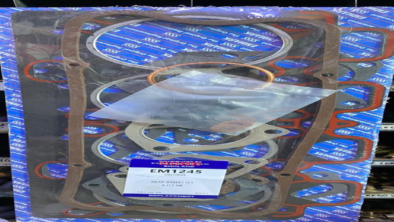 JUEGO DE EMPAQUES PARA PERKINS 4 CILINDROS EM1245